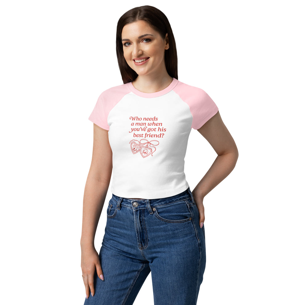 Man's Best Friend baby tee – Seattle Humane Store